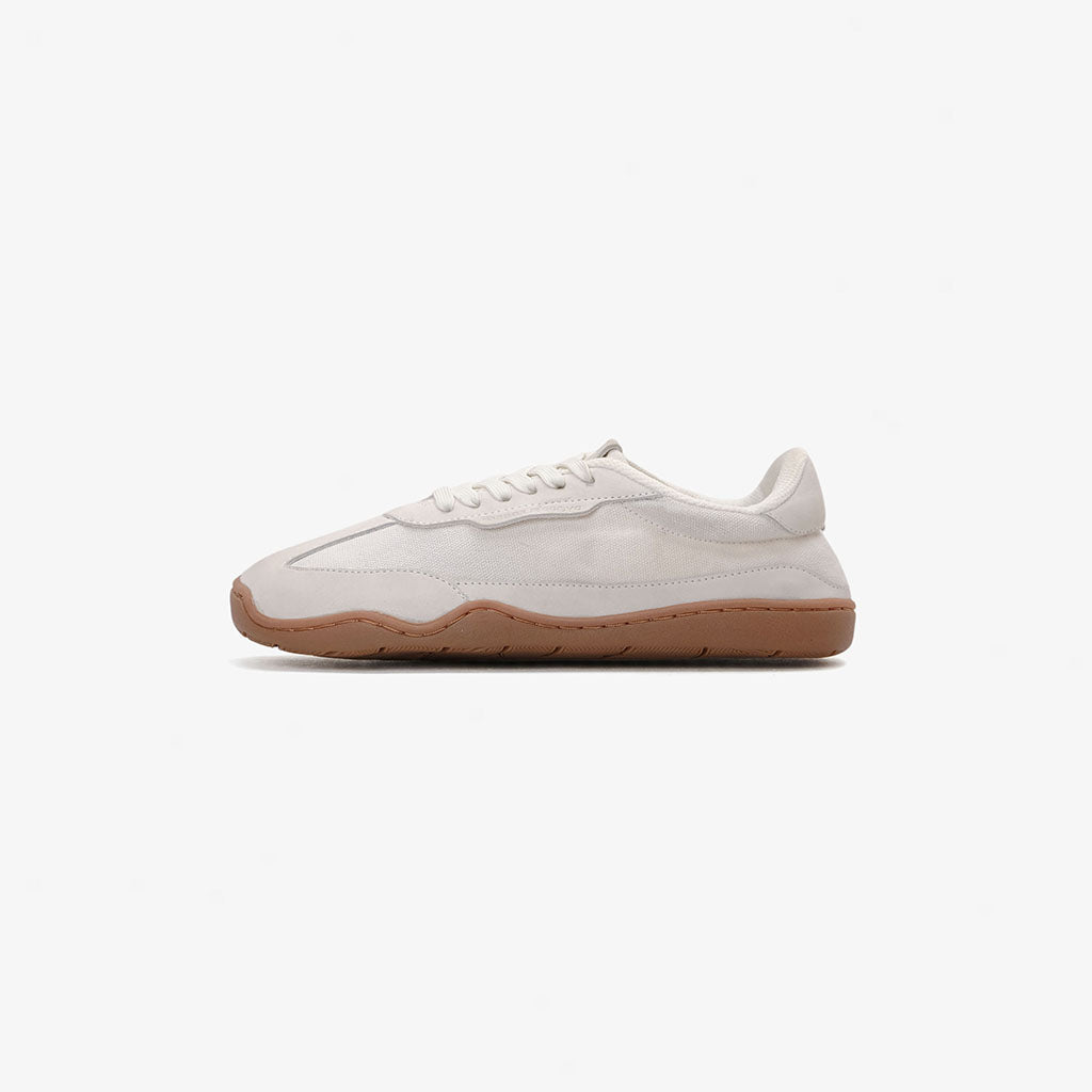 Pyopp Fledge Pada - White on Gum – Barefoot Shoes Australia
