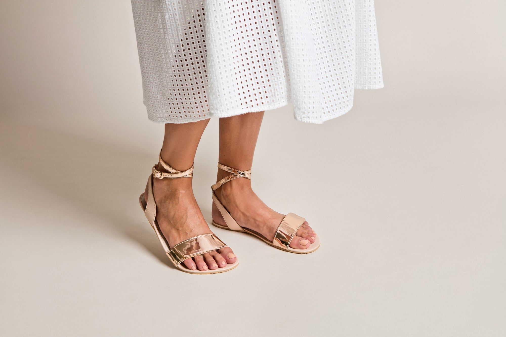 Shapen Daisy Sandals Nude – Barefoot Shoes Australia